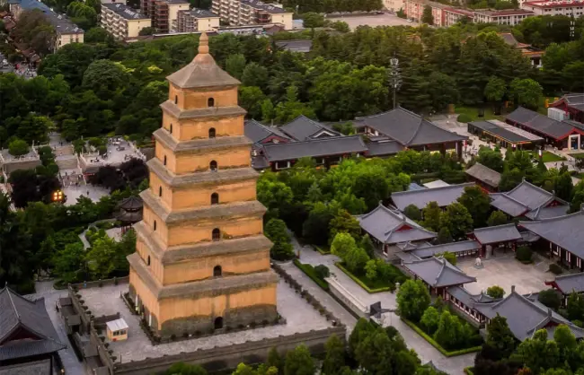 Xi’an Giant Wild Goose Pagoda: A Buddhist Treasure